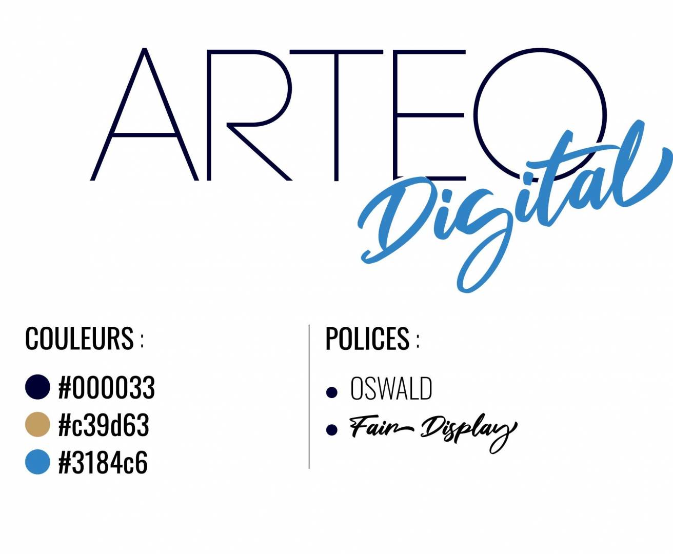 Création de logo - Agence ARTEO Digital - Le Mans